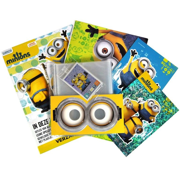 Minions Trading Cards Starterspakket (12 st.) - Speelgoed Groothandel ...