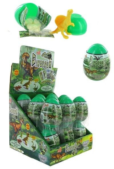 Groothandel Verrassing Ei met Dino & Snoep | Lage Prijs B2B Display ...