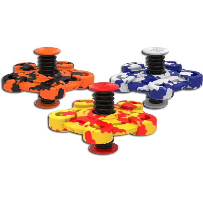 Groothandel Spring Flip Spinners - Met Opdruk, Mix-Kleuren | B2B Speelgoed