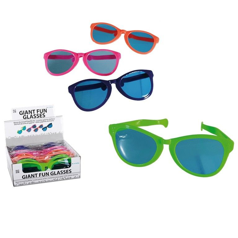 MEGA GROTE FUN BRILLEN (12st.)