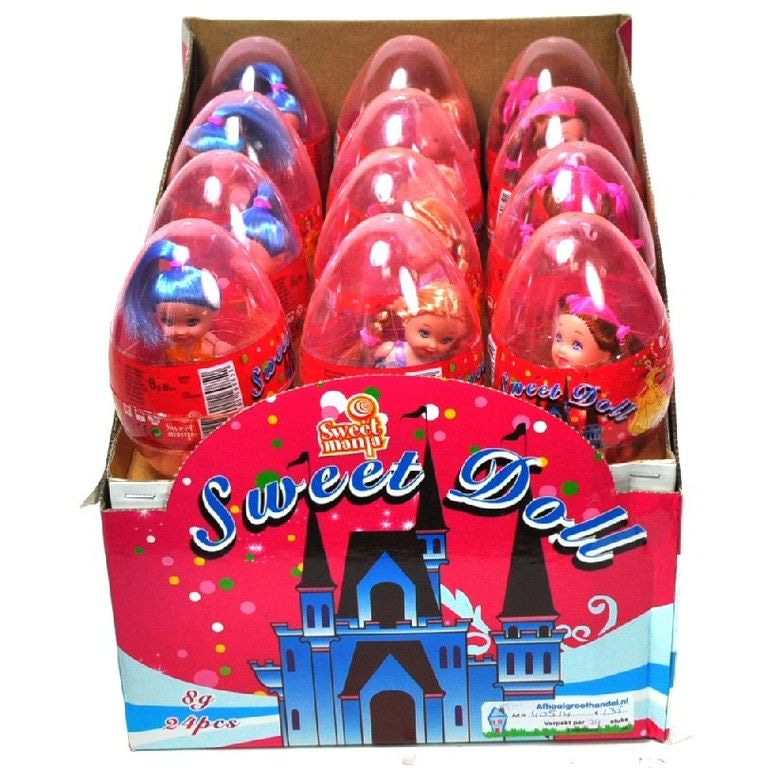 MEISJES VERRASSING EI MET SNOEP (24st.)